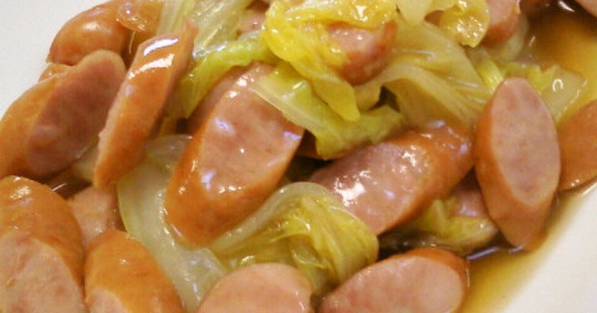 白菜とウインナーの中華煮 by HAL．M 【クックパッド】 簡単おいしいみんなのレシピが366万品