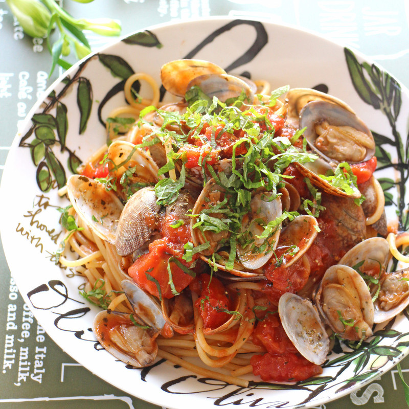 みんなの「ボンゴレパスタ ロッソ 本格」レシピが17品 - クックパッド