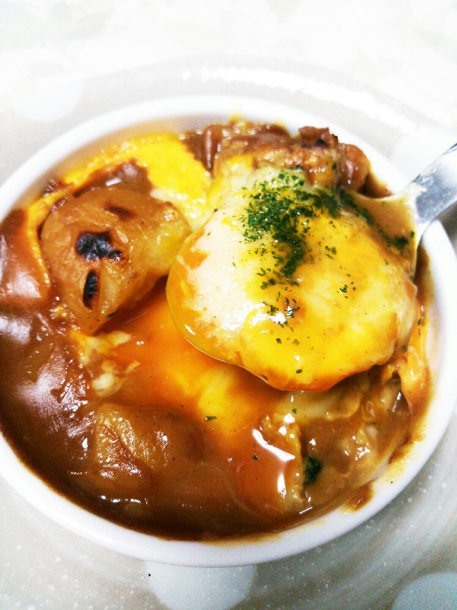 焼きカレー風♪ココットカマン by りんごのど飴 【クックパッド】 簡単おいしいみんなのレシピが394万品