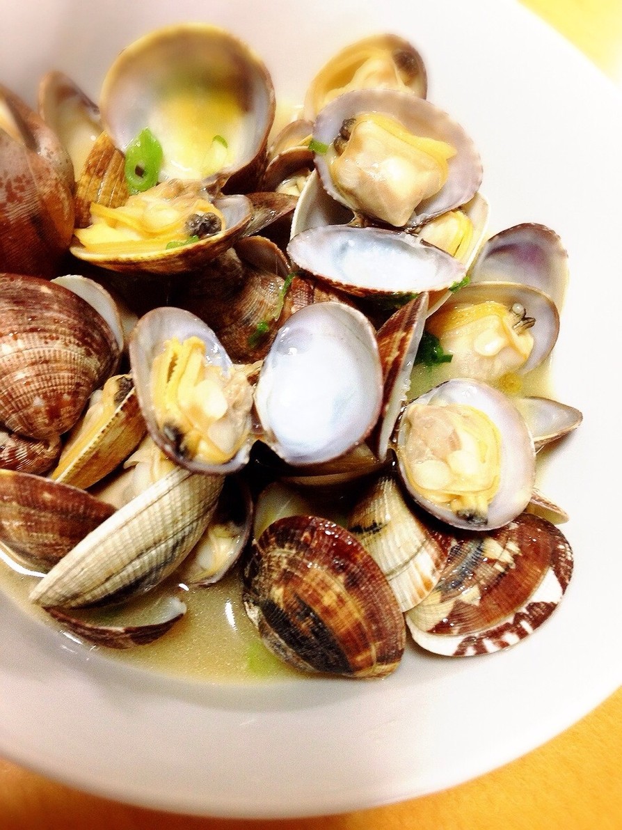 あさりの酒蒸しバター醤油風味 by キリノンmama 【クックパッド】 簡単おいしいみんなのレシピが394万品