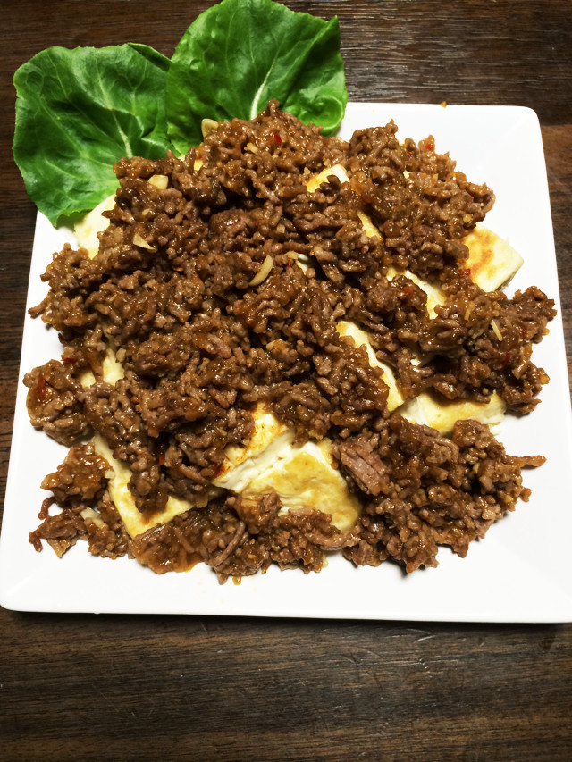豆腐ステーキのひき肉あんかけ By クック3hcvtb☆ 【クックパッド】 簡単おいしいみんなのレシピが396万品