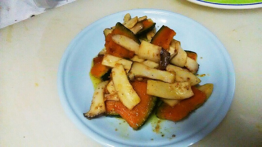 簡単！エリンギカボチャマヨネーズ炒め★ by つくすまん 【クックパッド】 簡単おいしいみんなのレシピが394万品