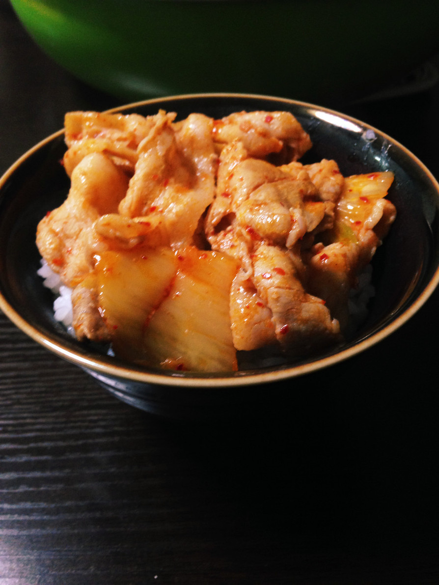 ピリ辛豚キムチ by クックUSESCU☆ 【クックパッド】 簡単おいしいみんなのレシピが396万品