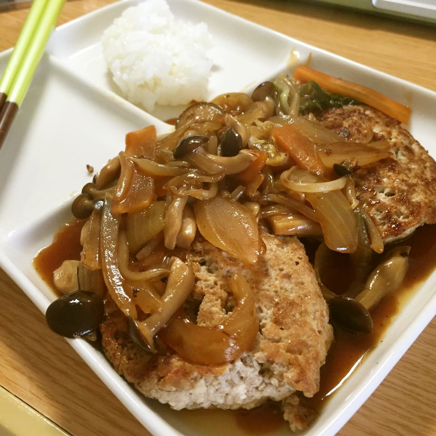 和風あんかけ豆腐ハンバーグ By りさこぉ 【クックパッド】 簡単おいしいみんなのレシピが388万品