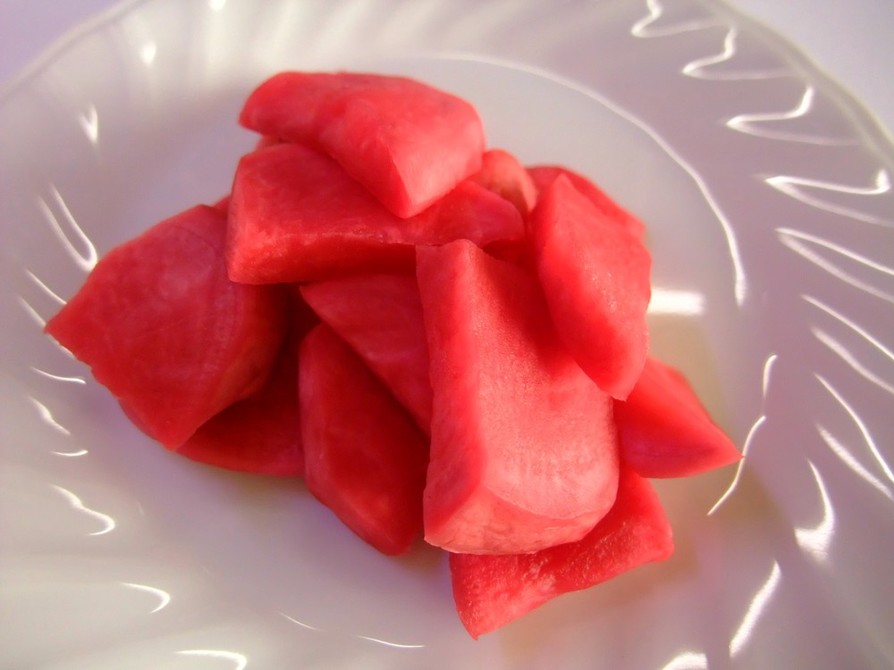 河内赤かぶらの酢漬け by 福井県 【クックパッド】 簡単おいしいみんなのレシピが395万品