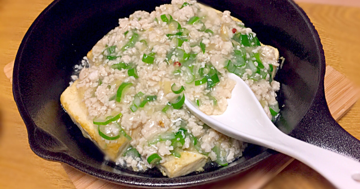 とろり☆中華っぽい豆腐のひき肉あんかけ By Ayayahoney 【クックパッド】 簡単おいしいみんなのレシピが325万品