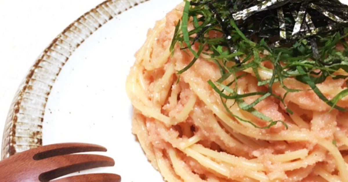 和風♪たらこパスタ♡ by mii♡cafe 【クックパッド】 簡単おいしいみんなのレシピが366万品