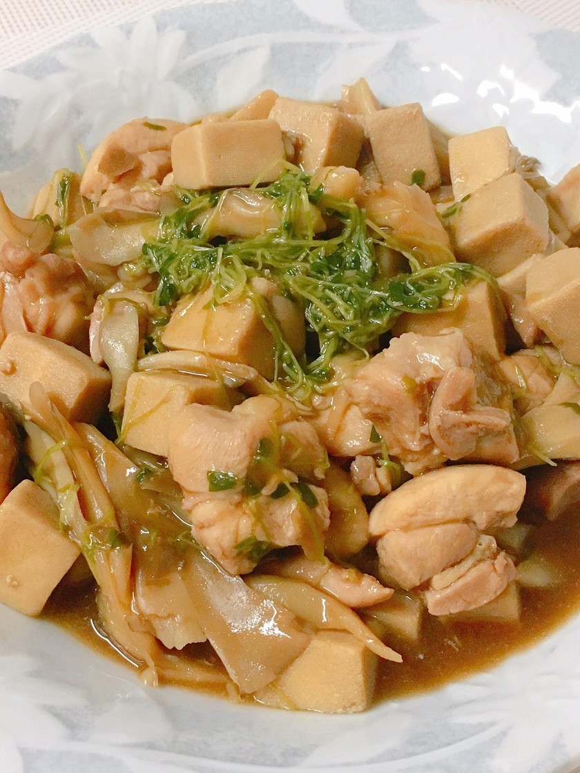 鶏肉と高野豆腐のトロトロ煮 By Mikarin 【クックパッド】 簡単おいしいみんなのレシピが366万品