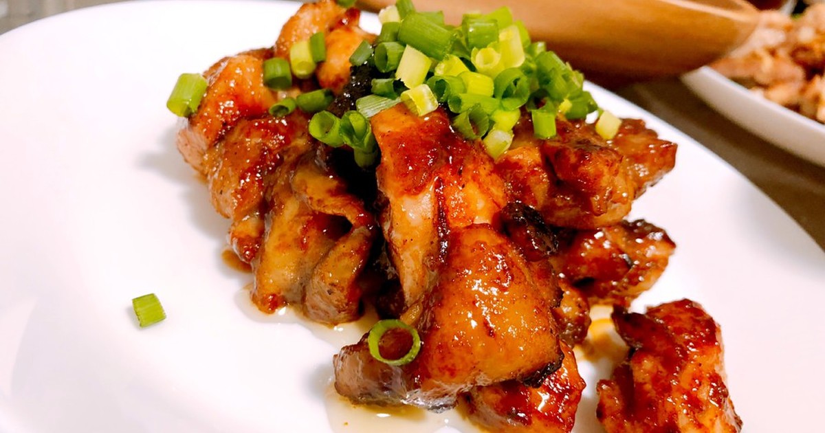 焼肉のタレだけ！美味い鶏もも焼肉 by ⓜⓘⓗⓞ 【クックパッド】 簡単おいしいみんなのレシピが368万品