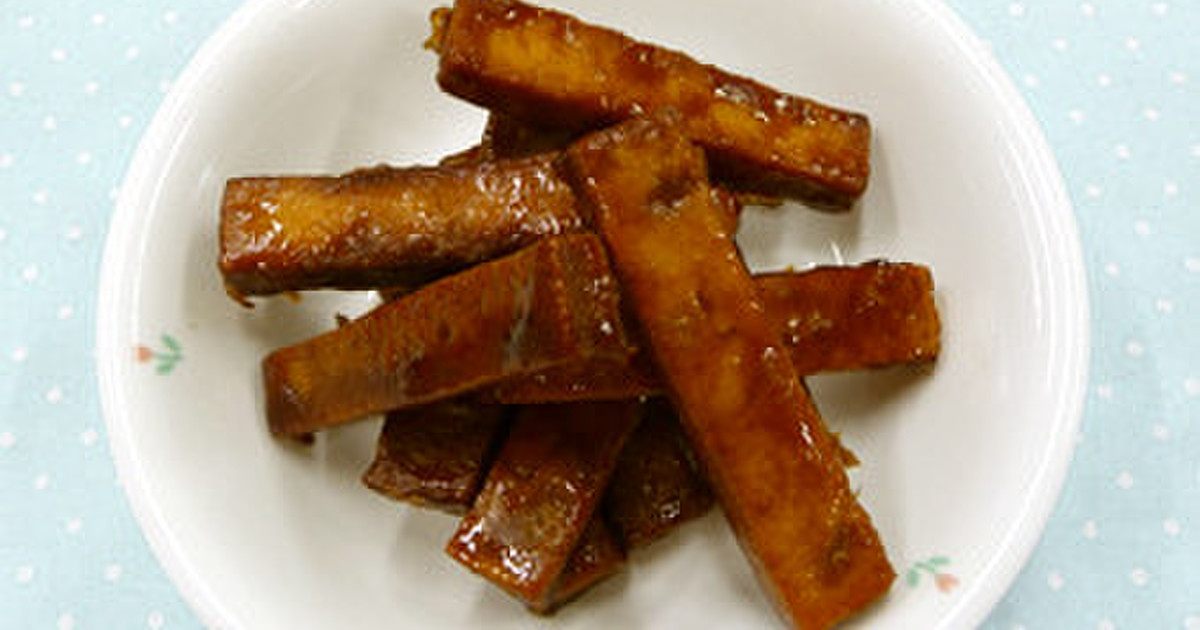 【保育園のおやつ】 高野豆腐のかりんとう By 武蔵野市 【クックパッド】 簡単おいしいみんなのレシピが318万品