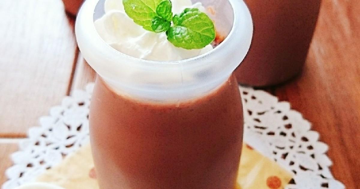 レンジで簡単☆甘酒豆乳ココアプリン。 by ゆぅゅぅ 【クックパッド】 簡単おいしいみんなのレシピが369万品