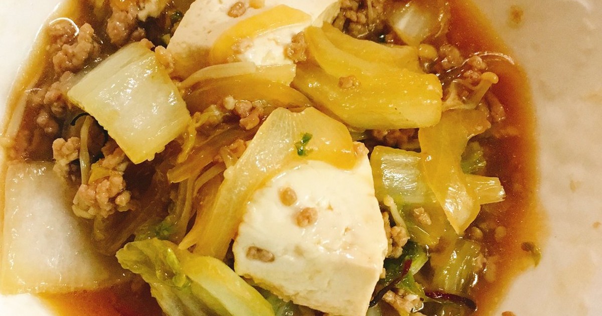 【みんなが作ってる】 豆腐 野菜あんかけ ひき肉のレシピ 【クックパッド】 簡単おいしいみんなのレシピが312万品