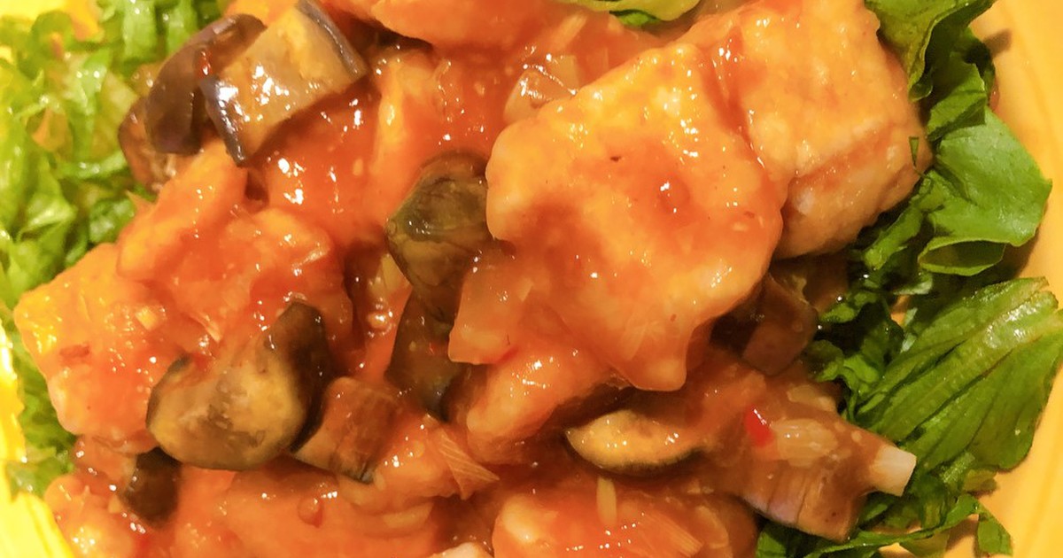 ナスと鶏ムネのチリソース by tomomi4787 【クックパッド】 簡単おいしいみんなのレシピが369万品