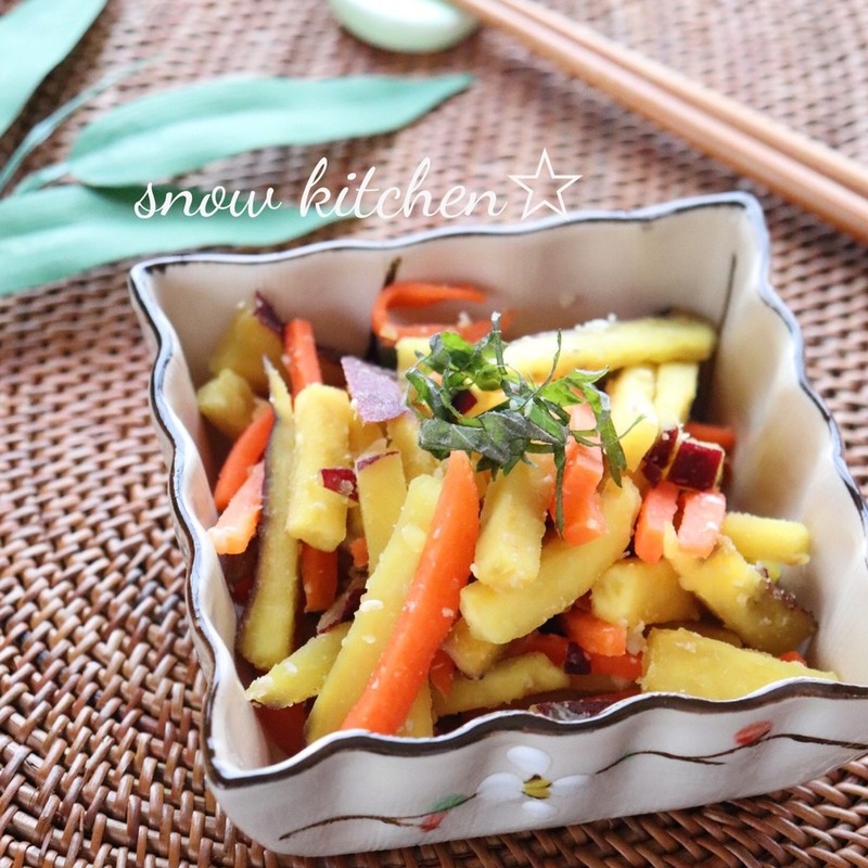 手軽に美味しく！さつま芋のきんぴらのレシピで豊富な具材と風味を楽しむ