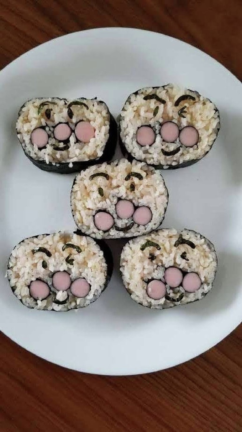 アンパンマンの巻き寿司 by ★yutty★ 【クックパッド】 簡単おいしいみんなのレシピが396万品