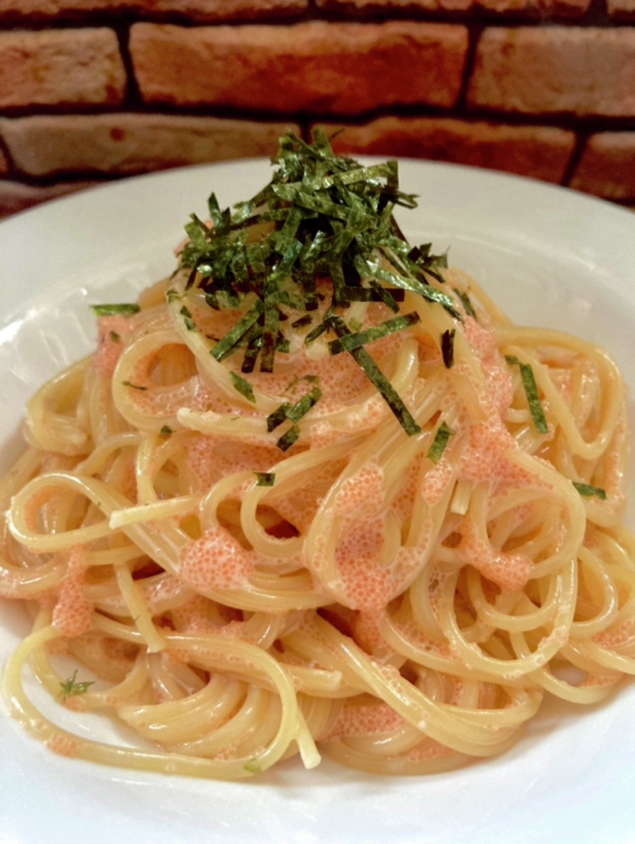 クリーミーで濃厚！たらこスパゲティ by miu_cafe 【クックパッド】 簡単おいしいみんなのレシピが396万品