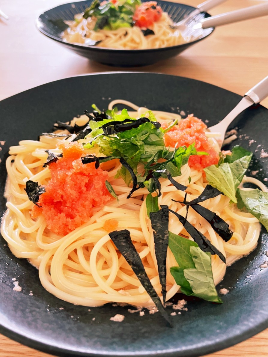 明太子スパゲティ レシピ - レシピのメモ帳