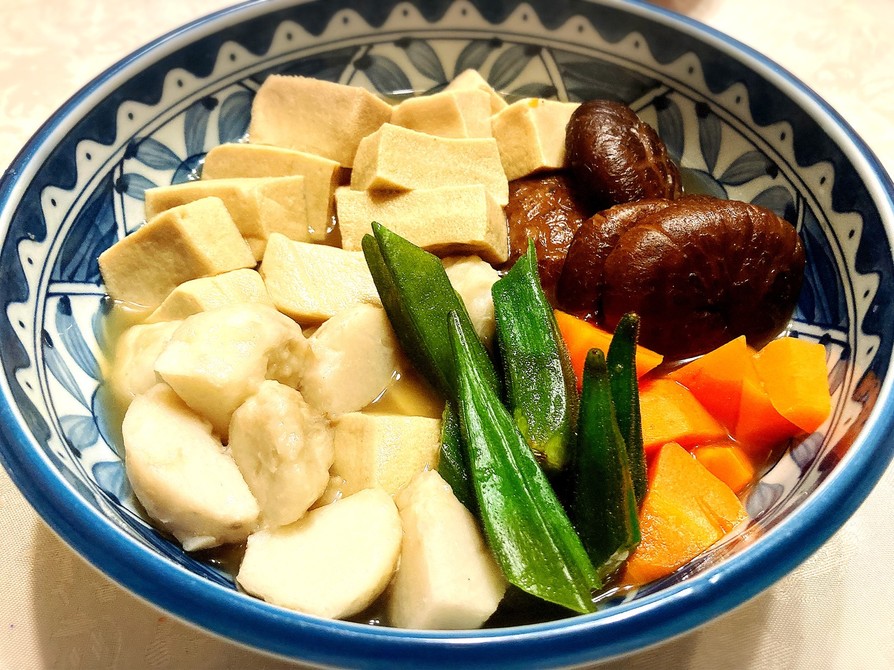 具沢山♡栄養満点な高野豆腐と野菜の煮物 By ♪チビひなた♪ 【クックパッド】 簡単おいしいみんなのレシピが394万品