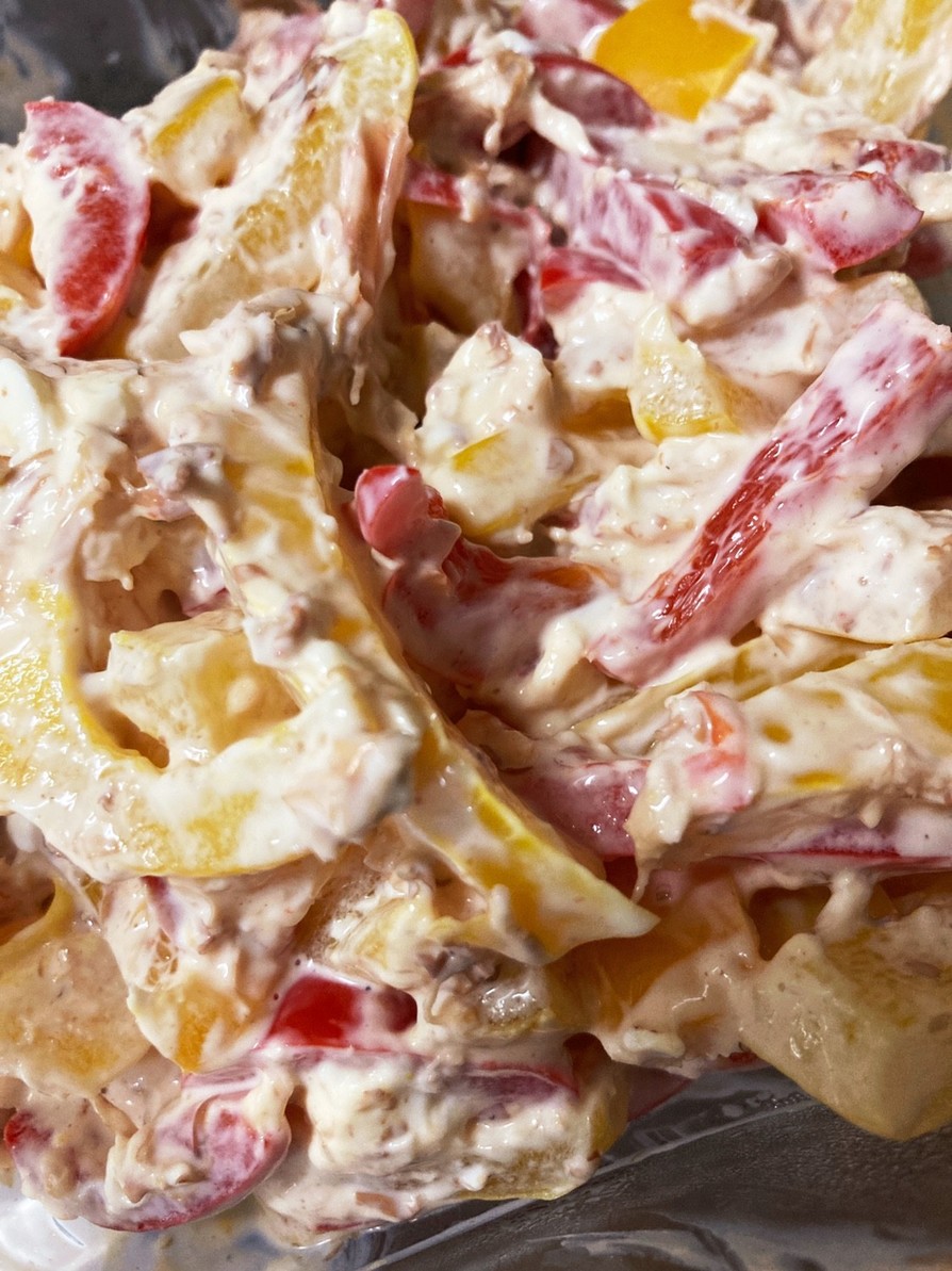 パプリカのクリチおかか by みずうみん 【クックパッド】 簡単おいしいみんなのレシピが394万品