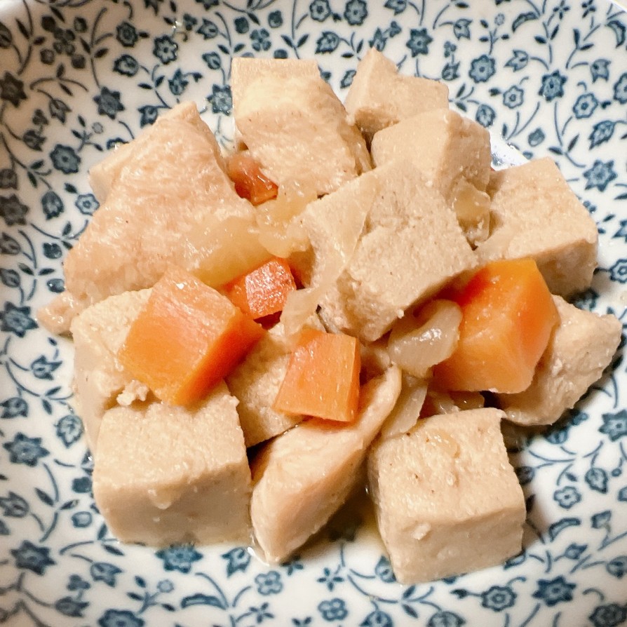 高野豆腐と鶏肉の煮物 By Smileきらら☆ 【クックパッド】 簡単おいしいみんなのレシピが395万品