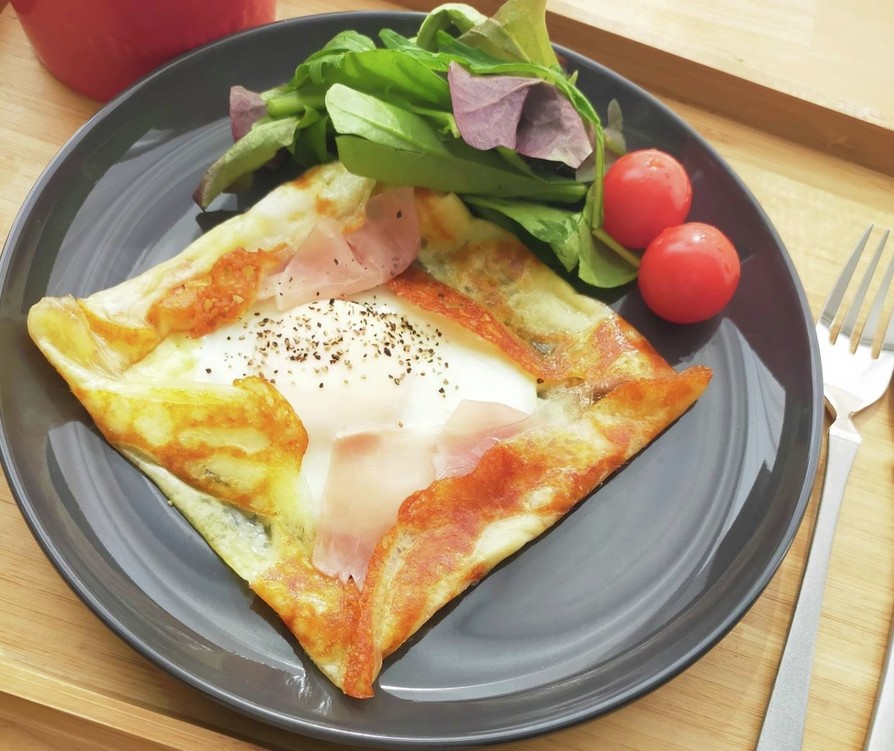 朝食にもおすすめ！ライスペーパーガレット By けやきクリニック 【クックパッド】 簡単おいしいみんなのレシピが394万品
