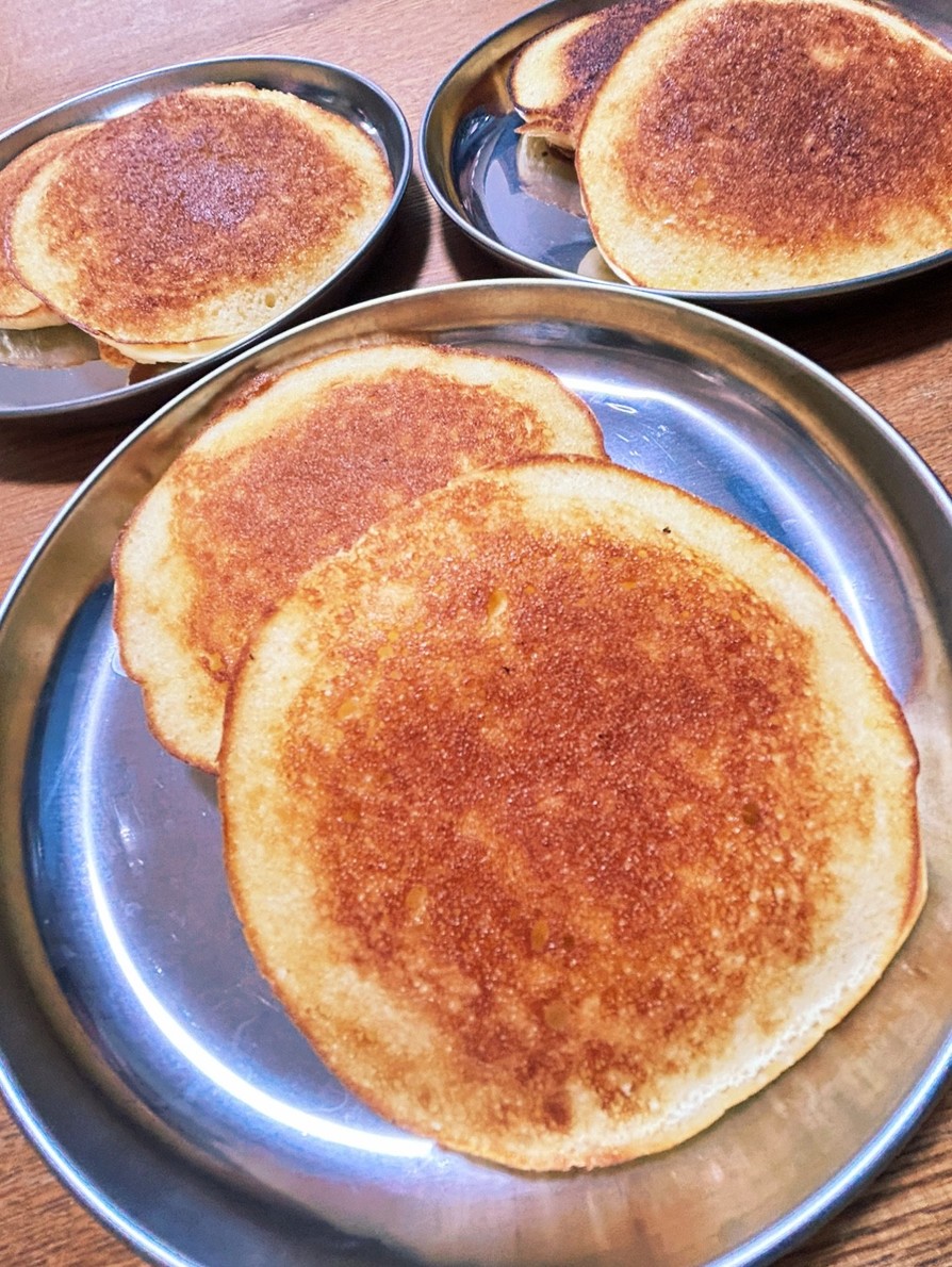 やみつきチーズINホットケーキ。おやつに by はるちゅうた0215 【クックパッド】 簡単おいしいみんなのレシピが395万品