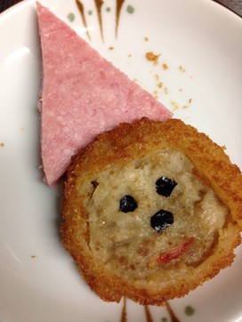 冷食コロッケで簡単森の小人モンチッチ by CorazonC 【クックパッド】 簡単おいしいみんなのレシピが350万品