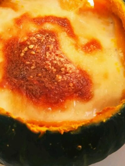 ぼっちゃんかぼちゃのグラタン（簡単） by こりまんまおいしー 【クックパッド】 簡単おいしいみんなのレシピが396万品